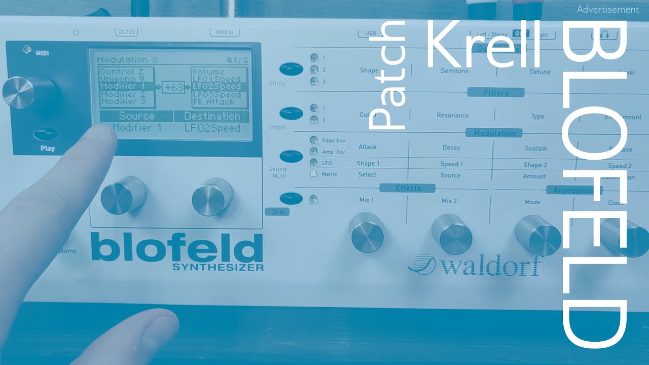 [patch] Krell: An Aleatoric Sound (Blofeld) - YouTube