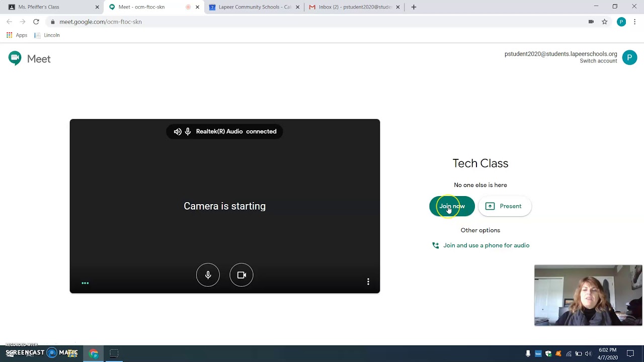 How to Join A Google Hangouts Meet - YouTube