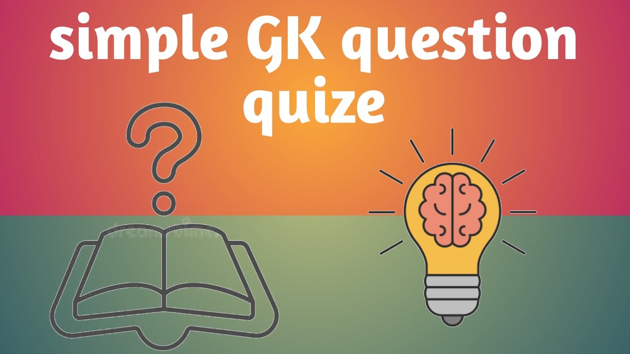 Simple Gk questions and ans - YouTube
