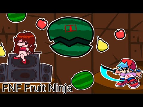 Probando mods que publica el Communitygame |Parte 1| FNF Fruit Ninja ...