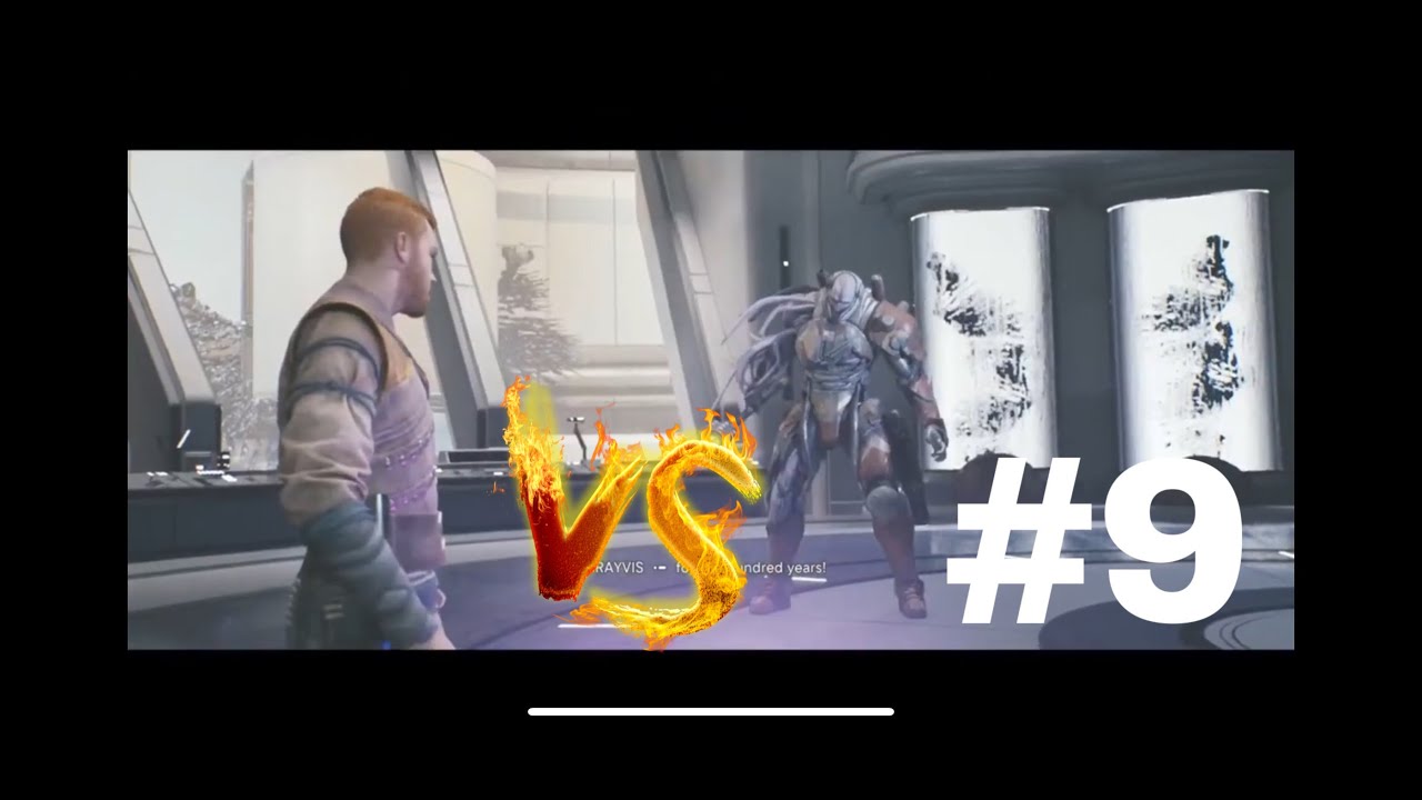 STAR WARS JEDI SURVIVOR PS5 Walkthrough Gameplay Part 9 - Cal vs Rayvis ...