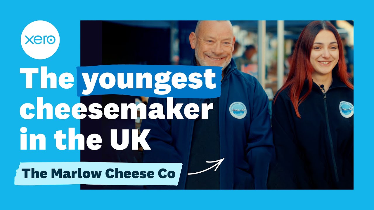 The youngest cheesemaker in the UK - The Marlow Cheese Co | Xero Customer Stories - YouTube