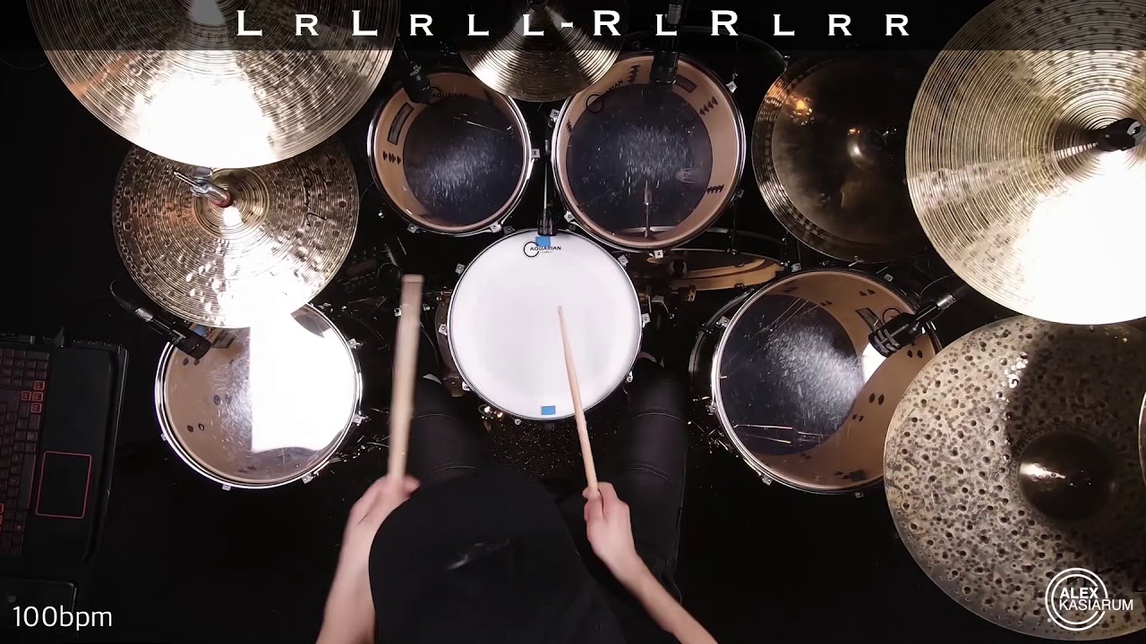 Paradiddle-based warm-up 🥁 - YouTube