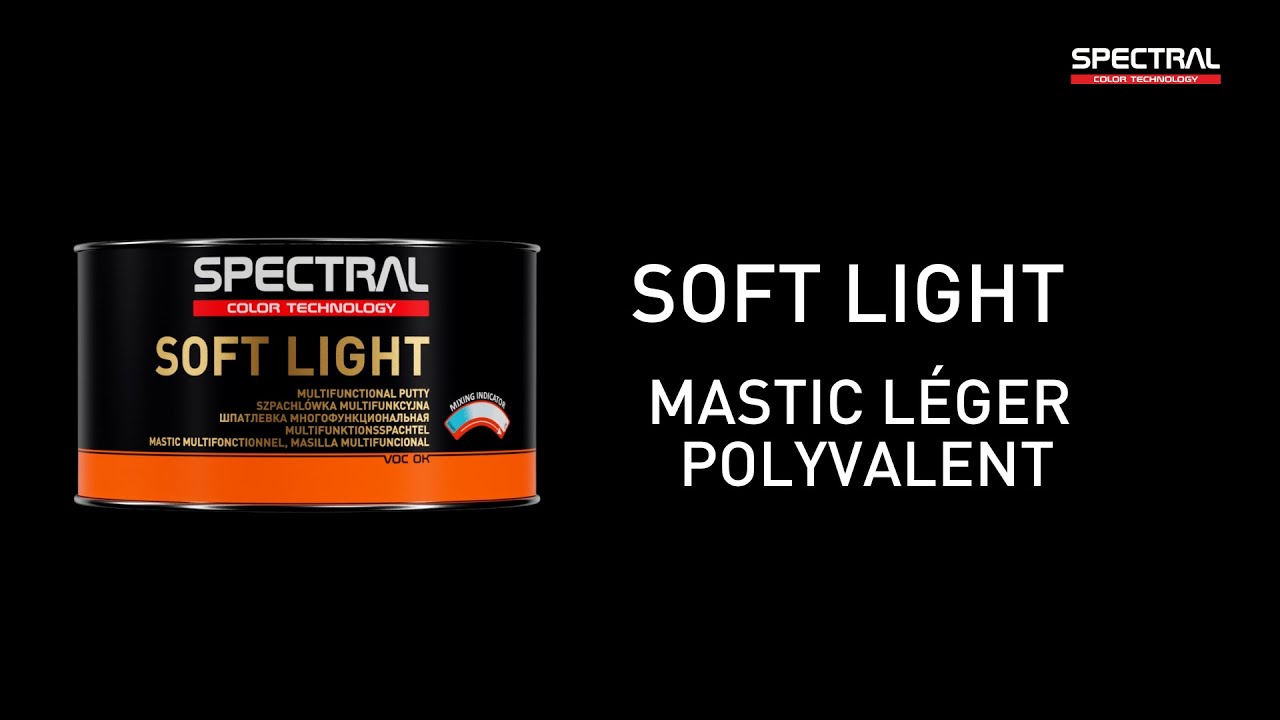 [FR] SPECTRAL SOFT LIGHT - mastic léger polyvalent - YouTube