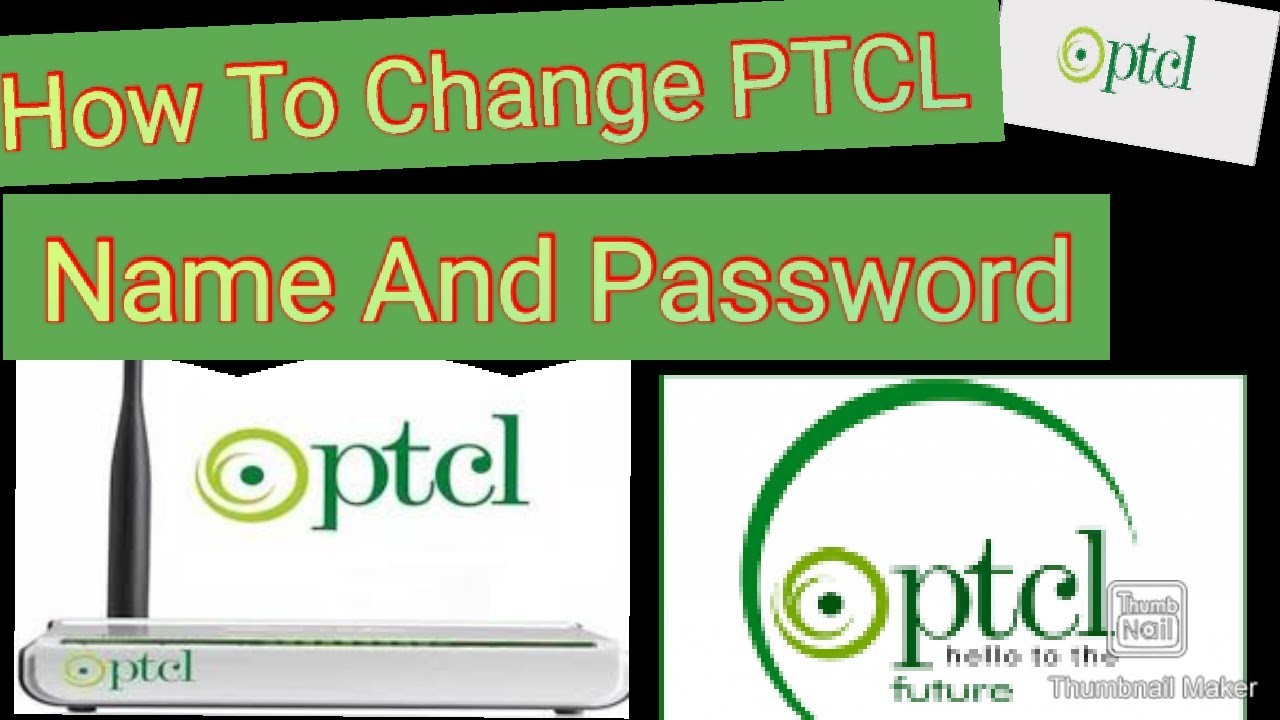 How To Change PTCL Password And Name At Home/Change PTCL Name And ...