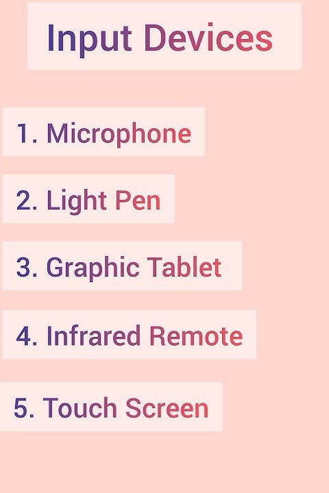 15 Input devices in computer #inputdevice - YouTube