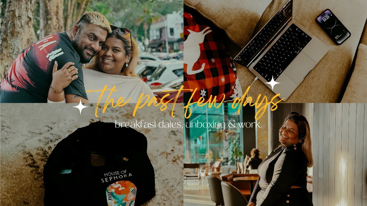 The Past Few Days - Morning Dates, Unboxing's & Working | Ash Edward ...