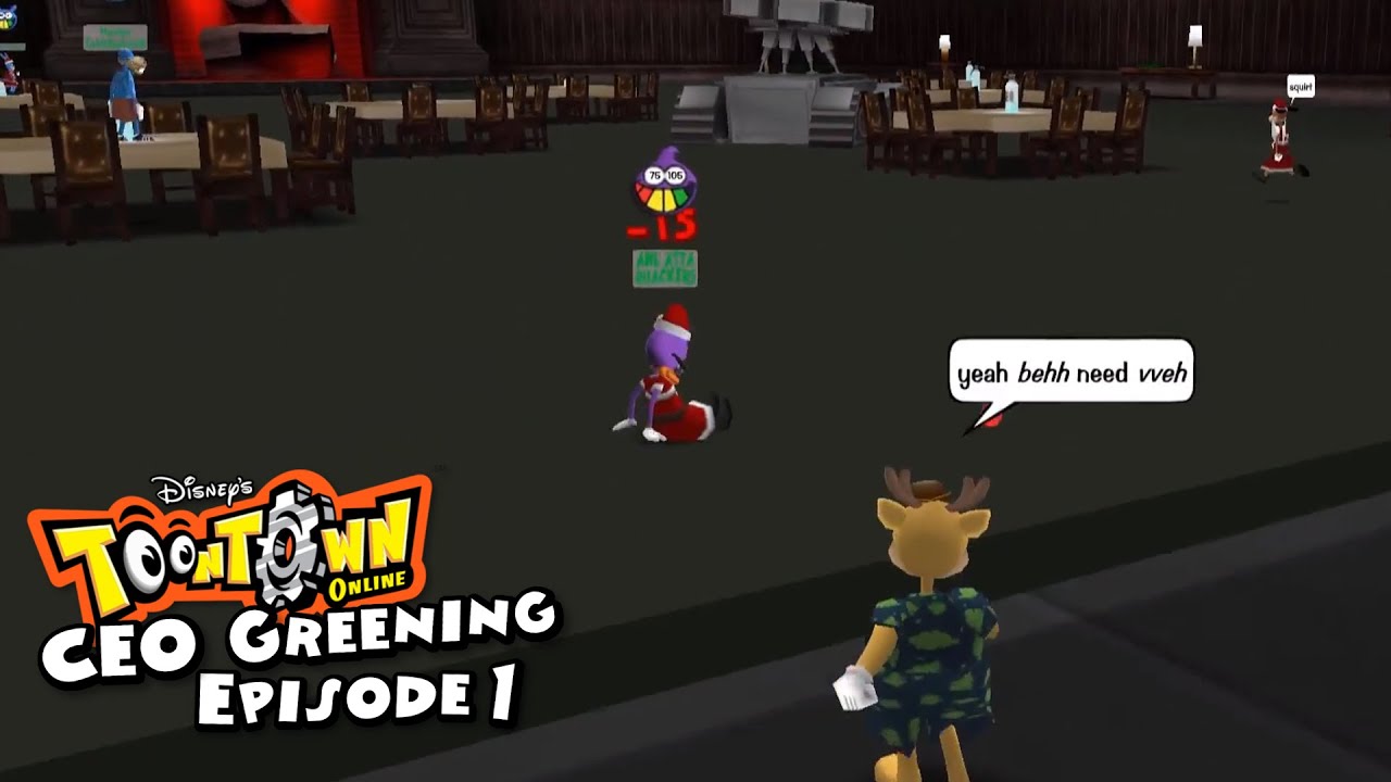 Toontown Rewritten: CEO Greening - Episode 1 - Outstanding Gameplay ...