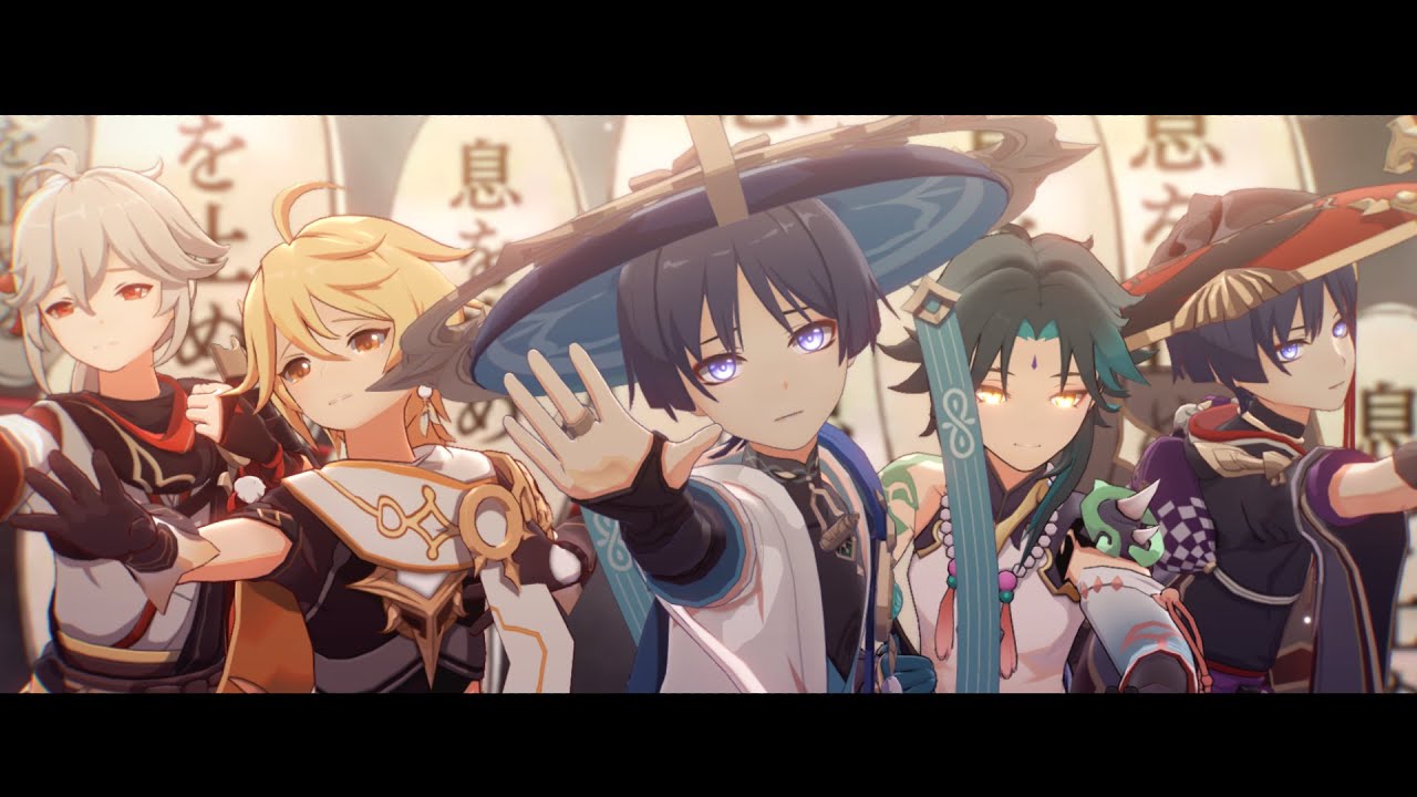【Genshin Impact MMD】 Non-Breath Oblige [ Wanderer / kazuha / xiao ...