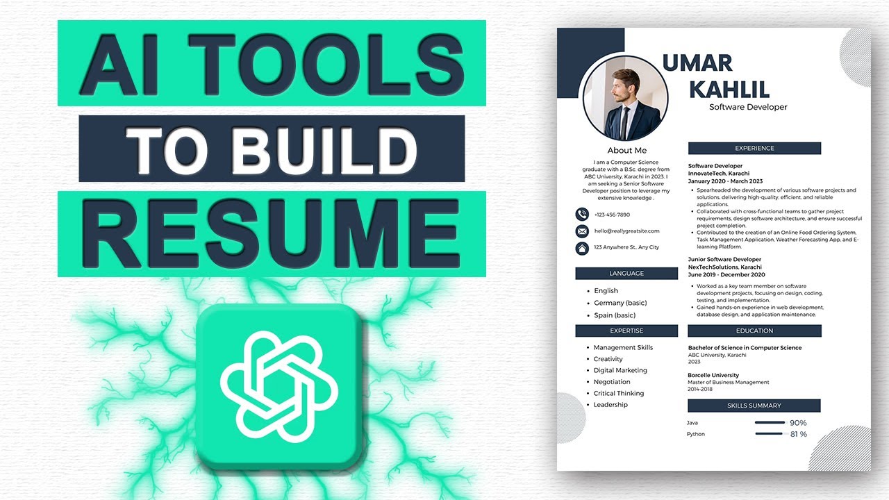 How to Make a CV for Job with AI and Get Hired! - YouTube