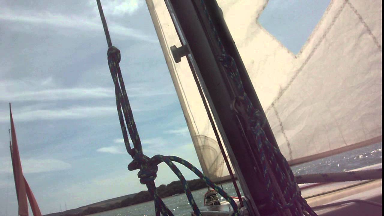 Osprey Dinghy sailing in the Solent 2014 - YouTube