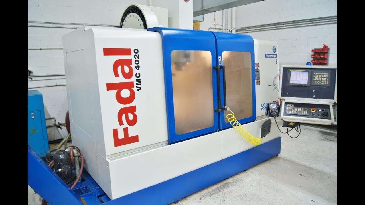 Fadal 4020HT 2005 Fanuc 18iMB 5 - YouTube