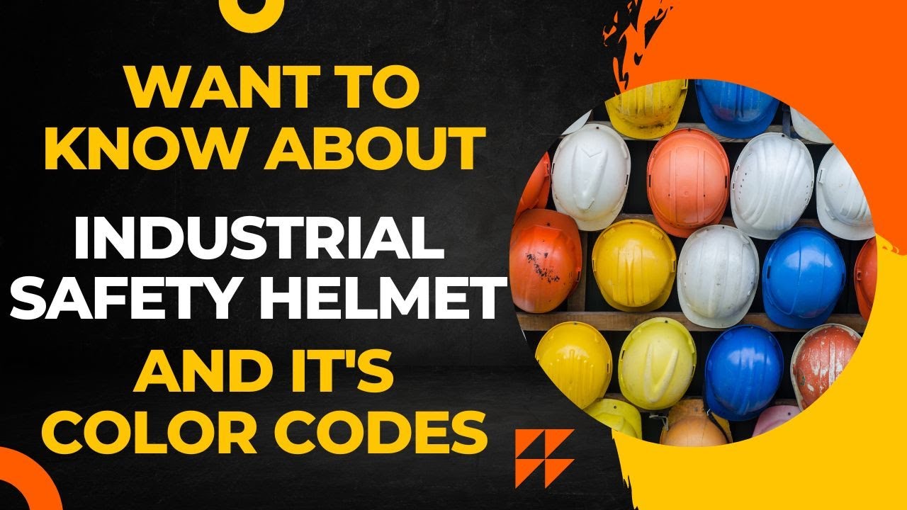 INDUSTRIAL SAFETY HELMET WITH COLOR CODE - YouTube