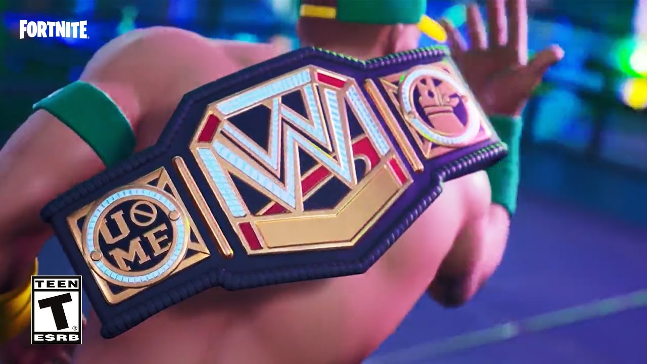 Fortnite WWE John Cena Trailer - YouTube