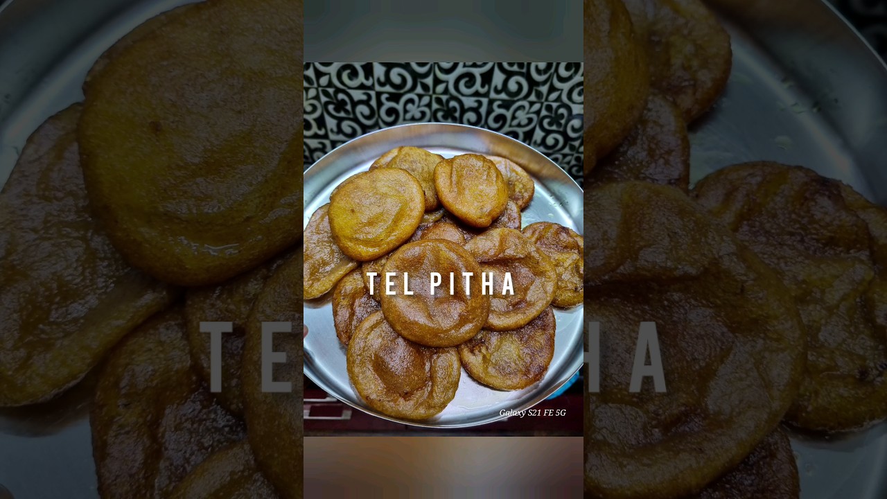 Bihu special Tel pitha Recipe #assamese #bihu #ytshorts #food #share ...
