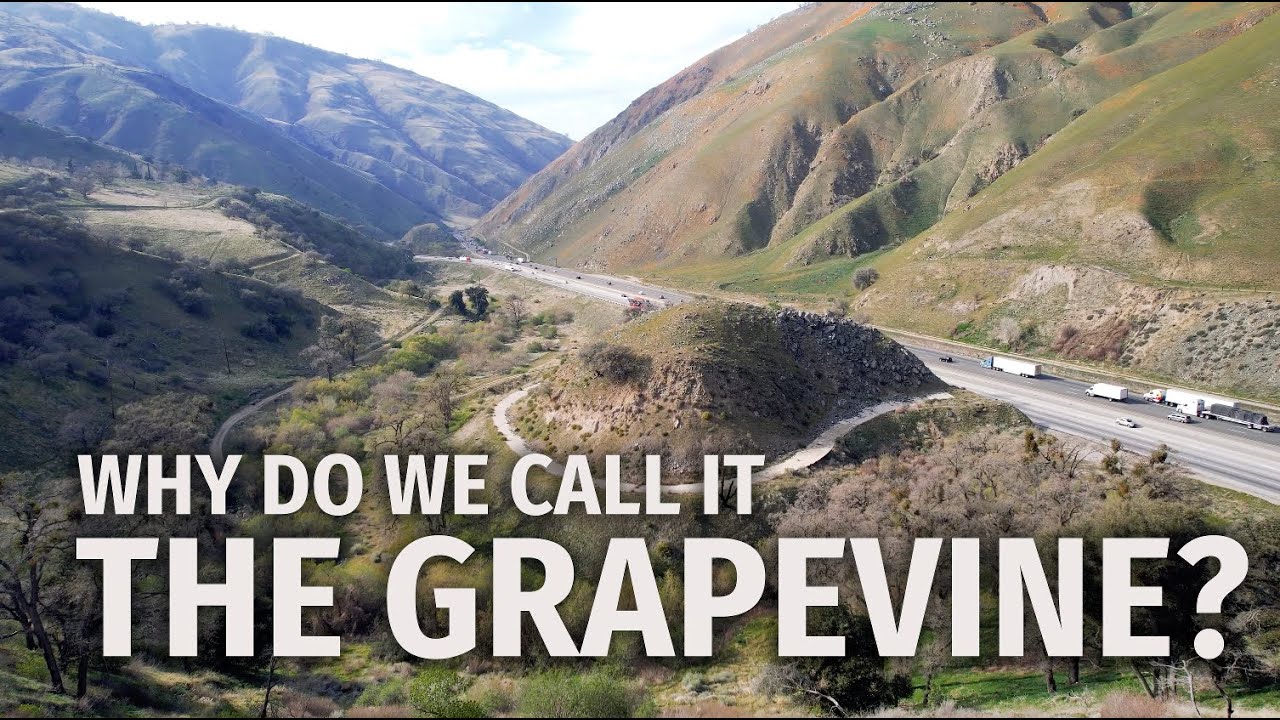 Why do we call it "The Grapevine" - California History - YouTube