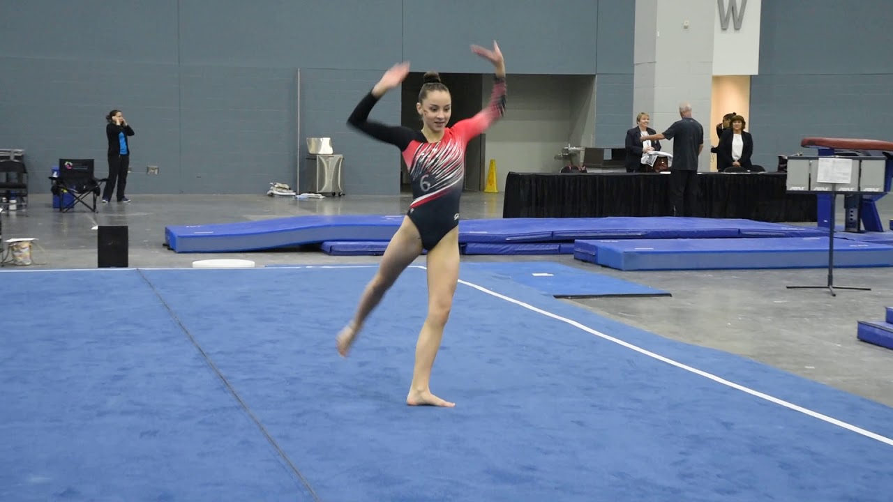 Nicole Riccardi National 2018: Floor - YouTube