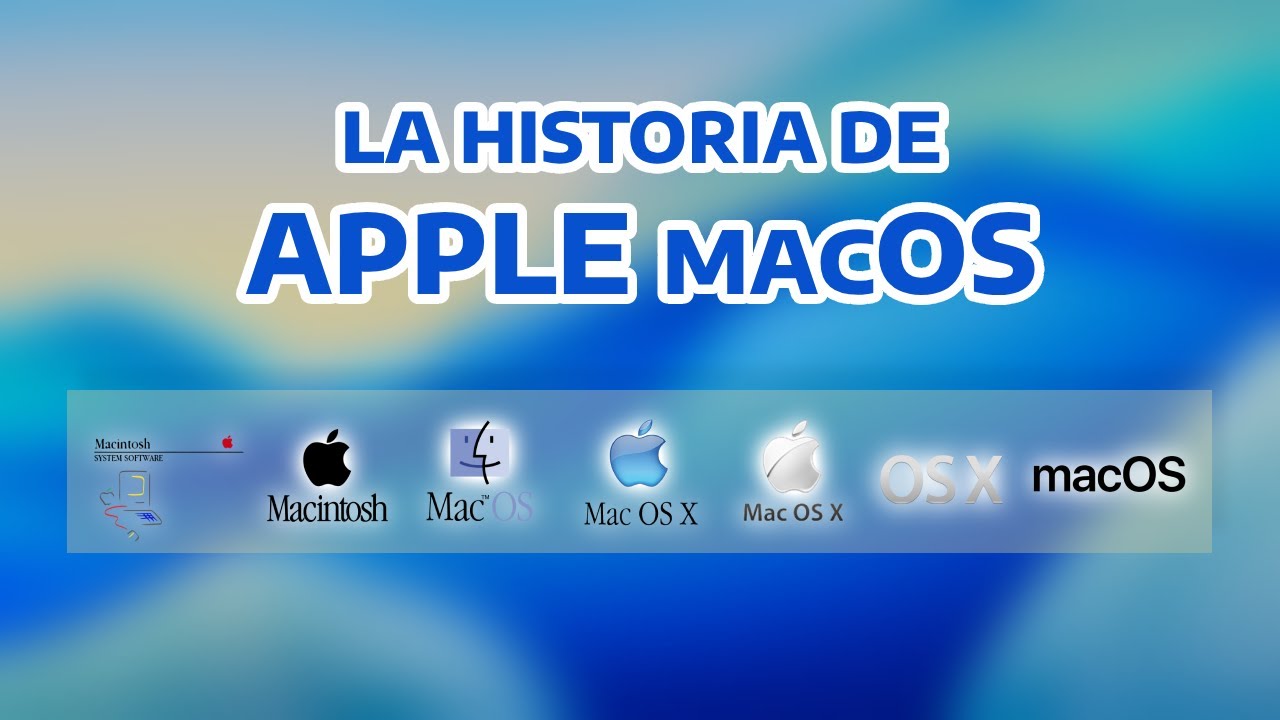 La Historia de Apple macOS (Desde el System 1 de 1984 hasta el macOS ...