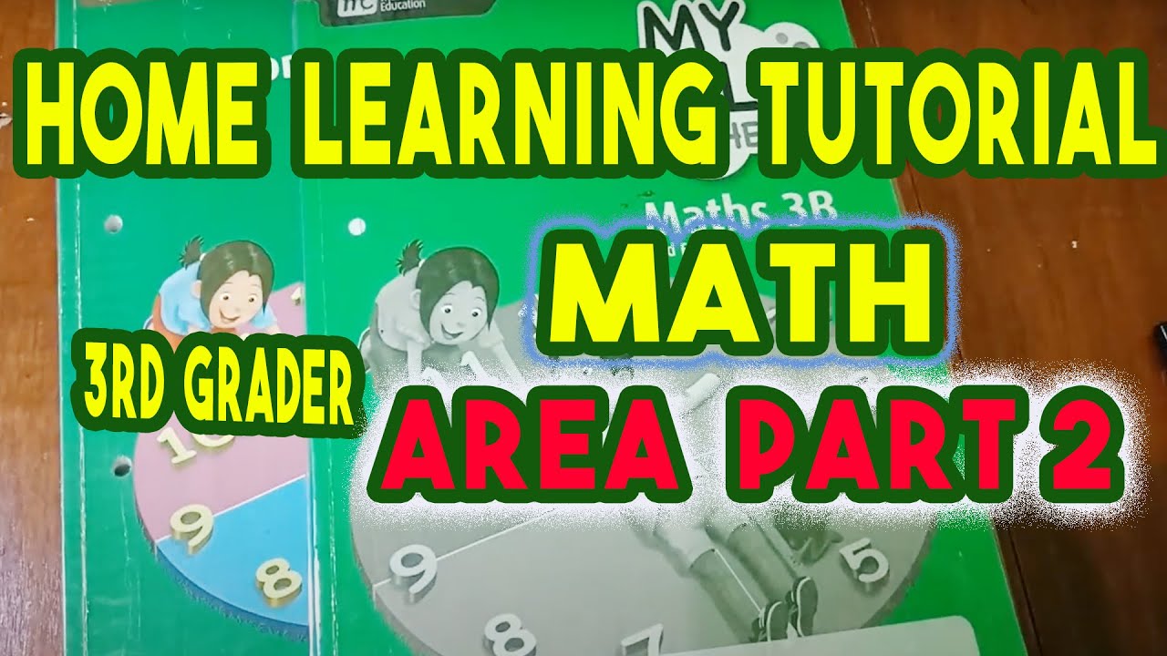 AREA IN MATH GRADE 3 PART 2 - YouTube