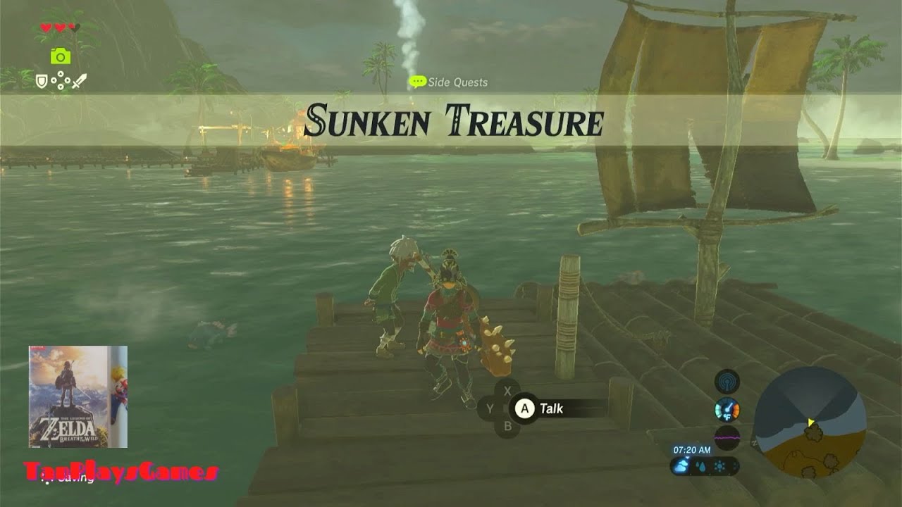Sunken Treasure Walkthrough - The Legend of Zelda Breath of the Wild ...