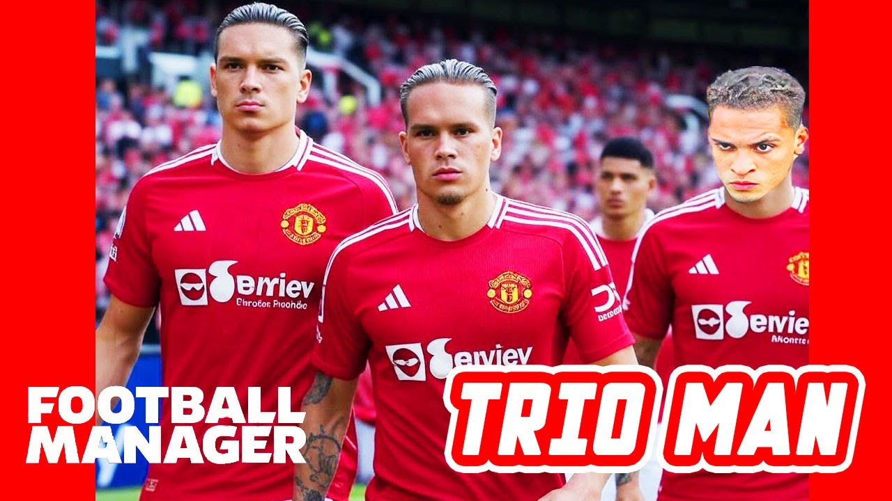 TRIO MAN (Mudryk Antony Nunez) SIAP MENGGEMPARKAN | Football Manger 2024 | Aku + Amorim #16 ...