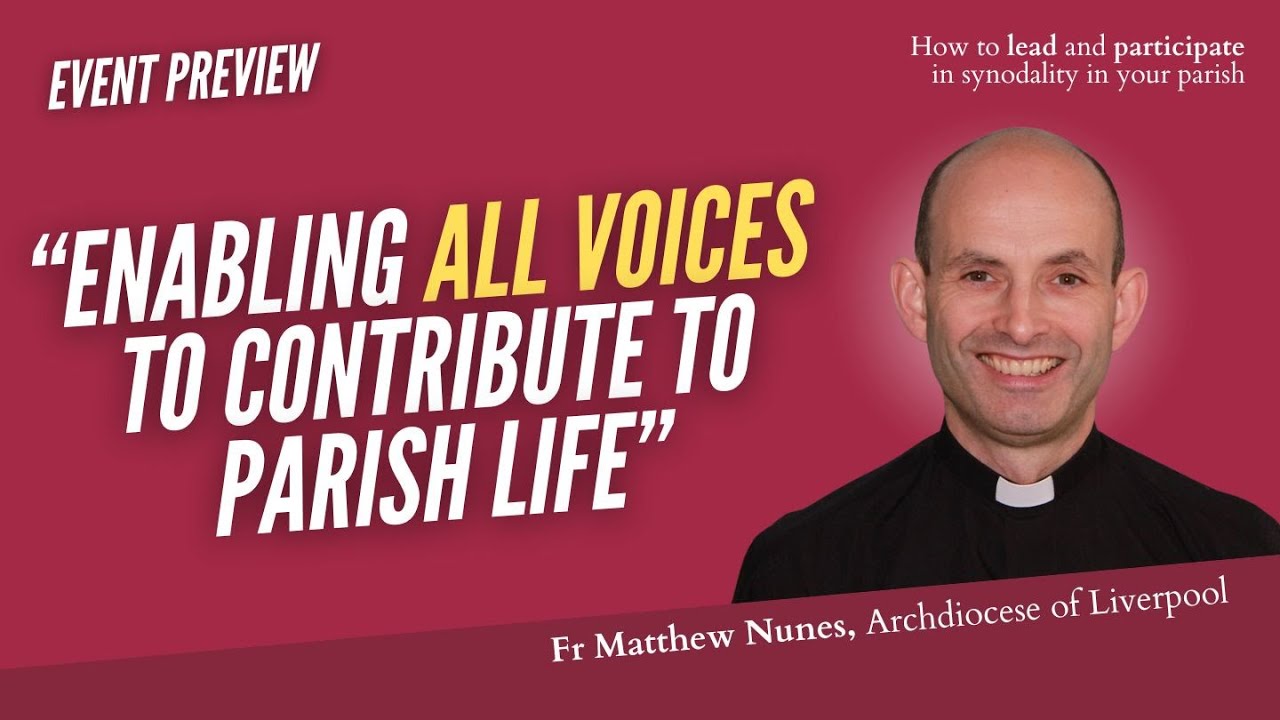 EVENT PREVIEW: Fr Matthew Nunes (Sat 1 Feb at Gillis Centre) - YouTube