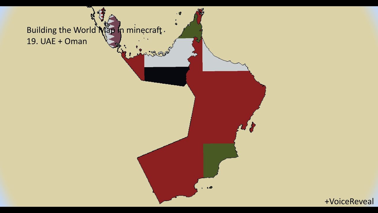 Building the World in Minecraft 19. UAE and Oman - YouTube