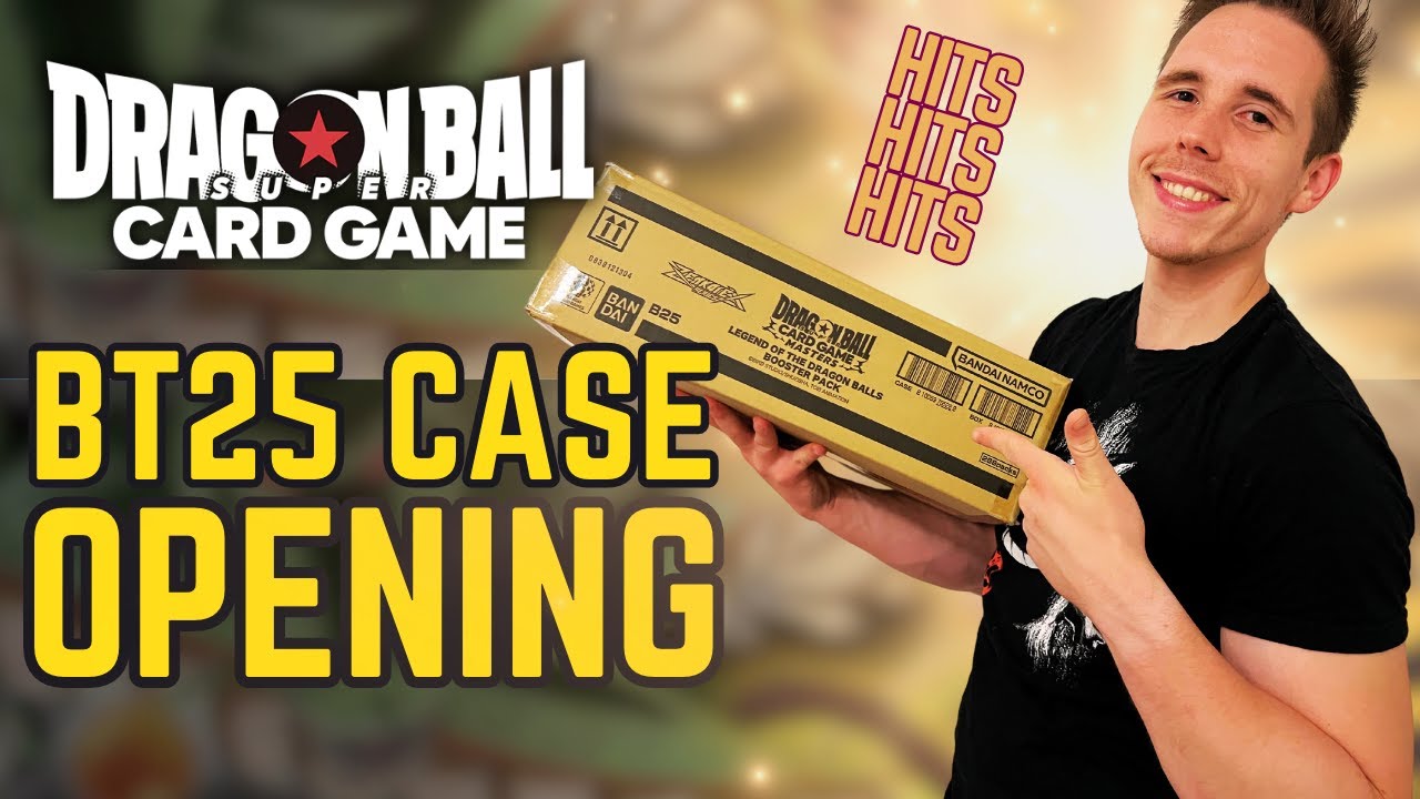 BT25 Case Opening! Dragon Ball Super Masters: Legends of the Dragon ...