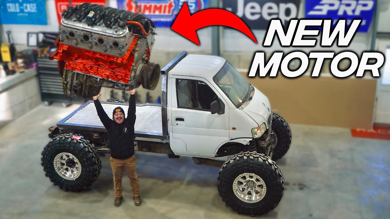 MINI WRECKER GETS A MOTOR - YouTube