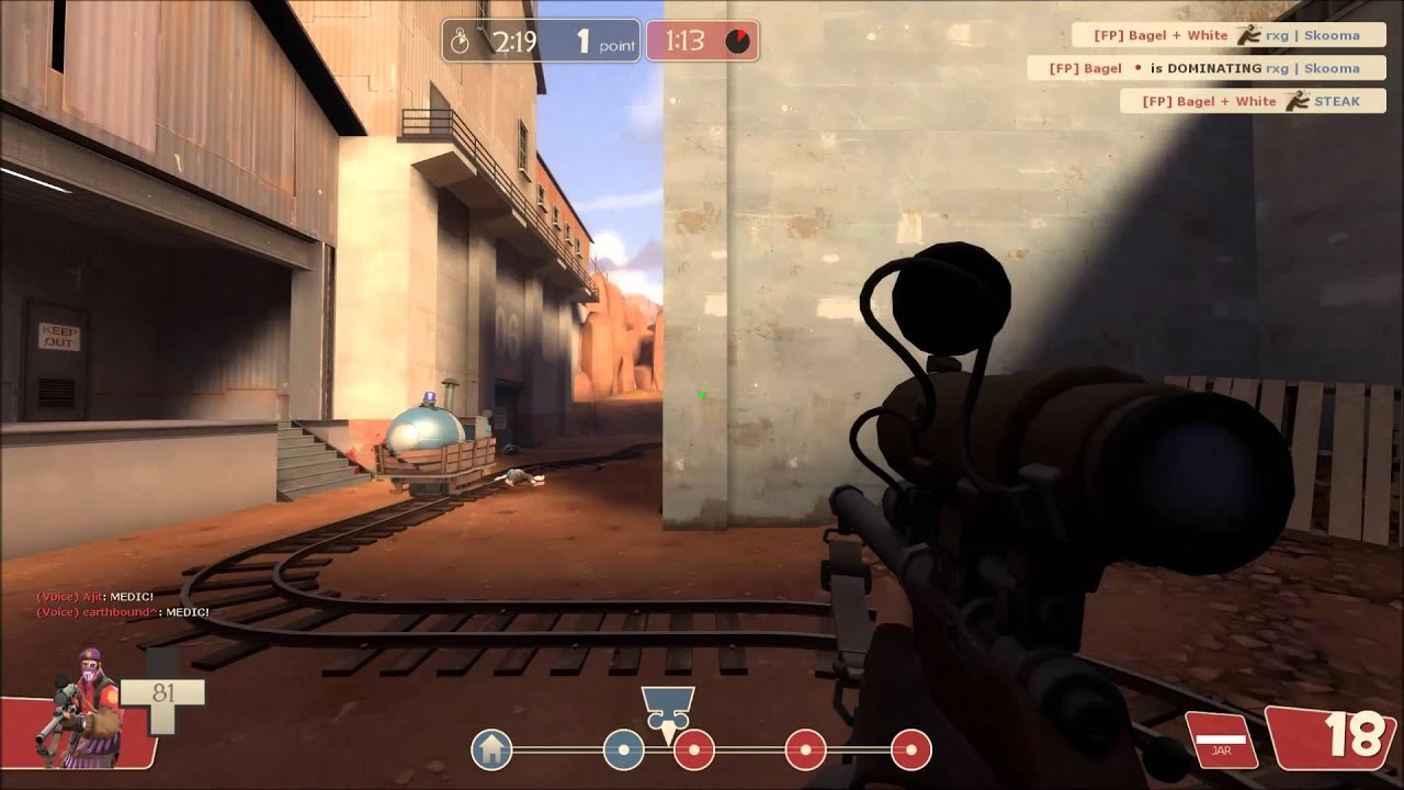 TF2: Highlander Lobby - Sniper - YouTube