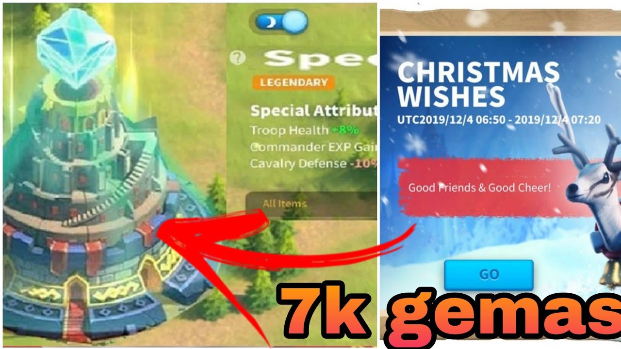 LA MEJOR SKIN ZENIT DE PODER Y EVENTO 7K GEMAS | RISE OF KINGDOMS ...