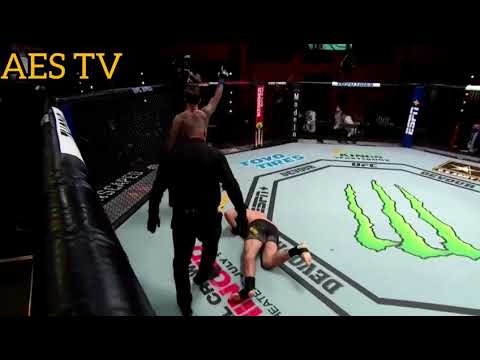 Tek yumrukta nakavt ediyor Cody GARBRANDT 👊👊👊