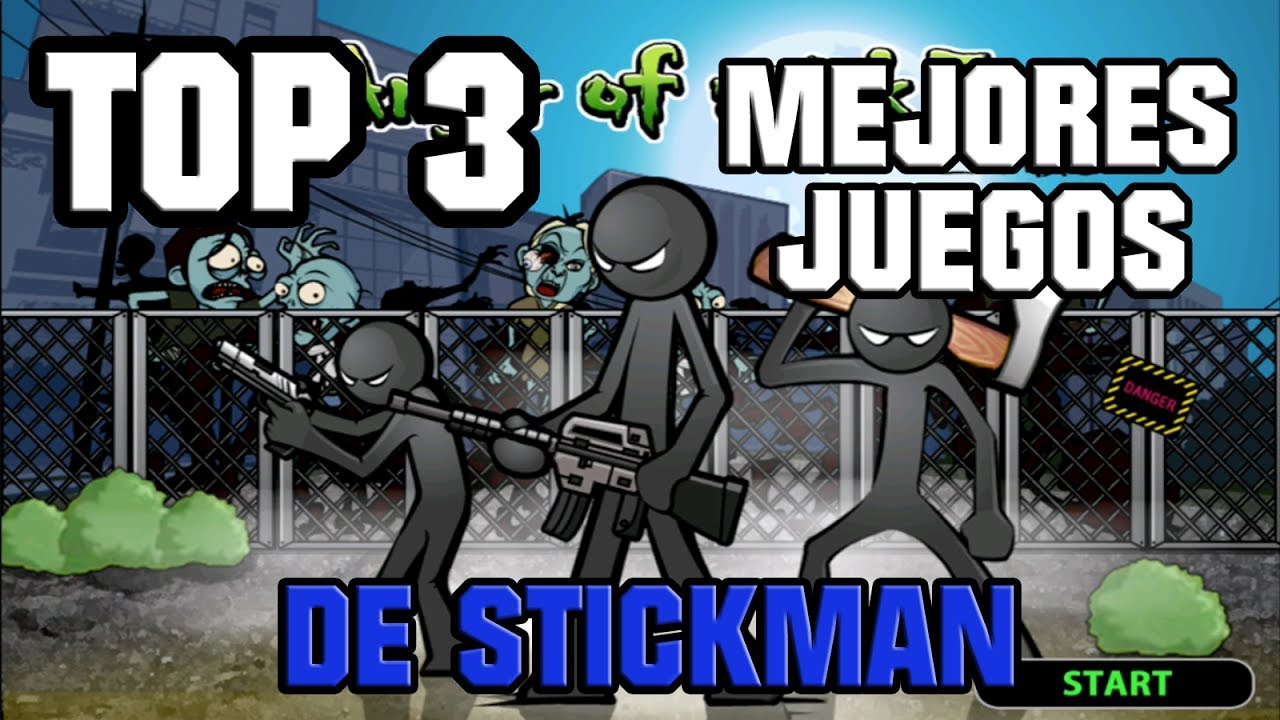 TOP 3 MEJORES JUEGOS DE STICKMAN PARA ANDROID | 2017 - YouTube