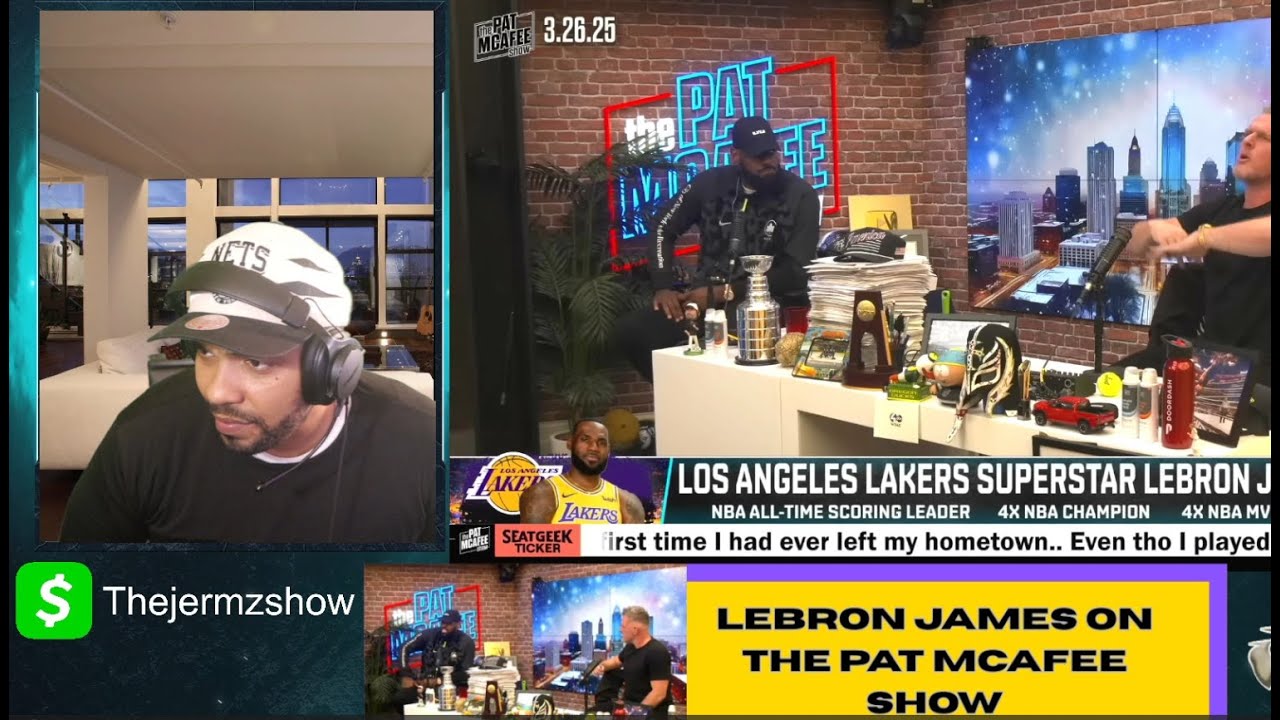 Lebron James On Pat Mac show - YouTube