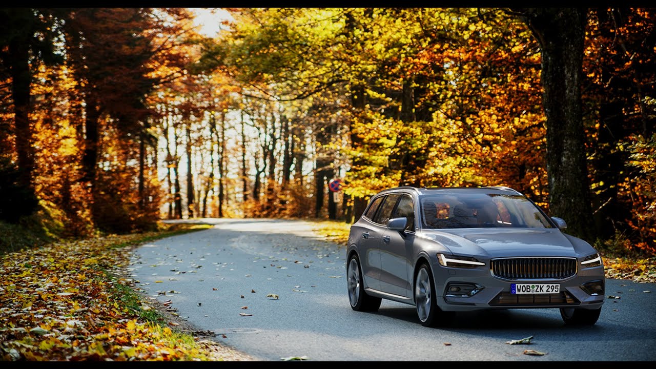 Render cars on a picture with Chaos Corona in 3ds Max. - YouTube