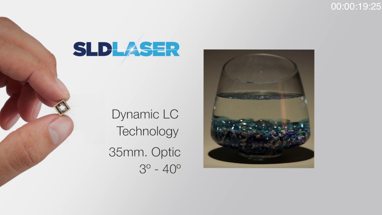 SLD Laser - LaserLight Dynamic Beam Angle - YouTube