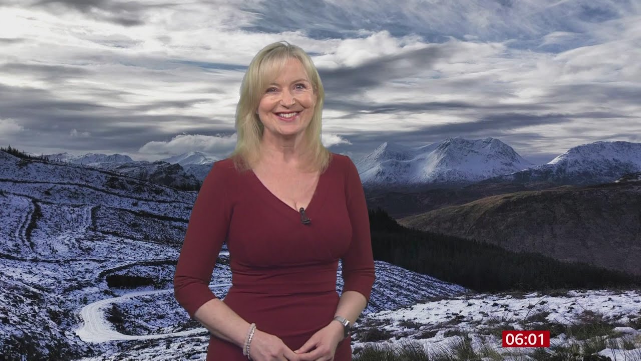 Carol Kirkwood - BBC Breakfast Weather 04/02/2021 - HD - YouTube