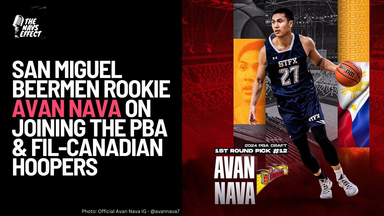 San Miguel Beermen draft pick Avan Nava on joining the PBA & Fil ...