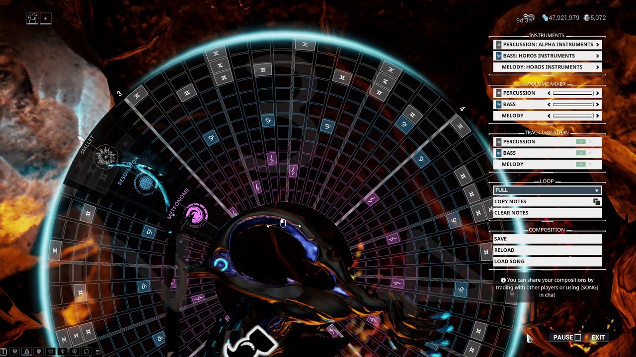 Warframe Mandachord: Overdrive (JoJo's Bizarre Adventure) - YouTube