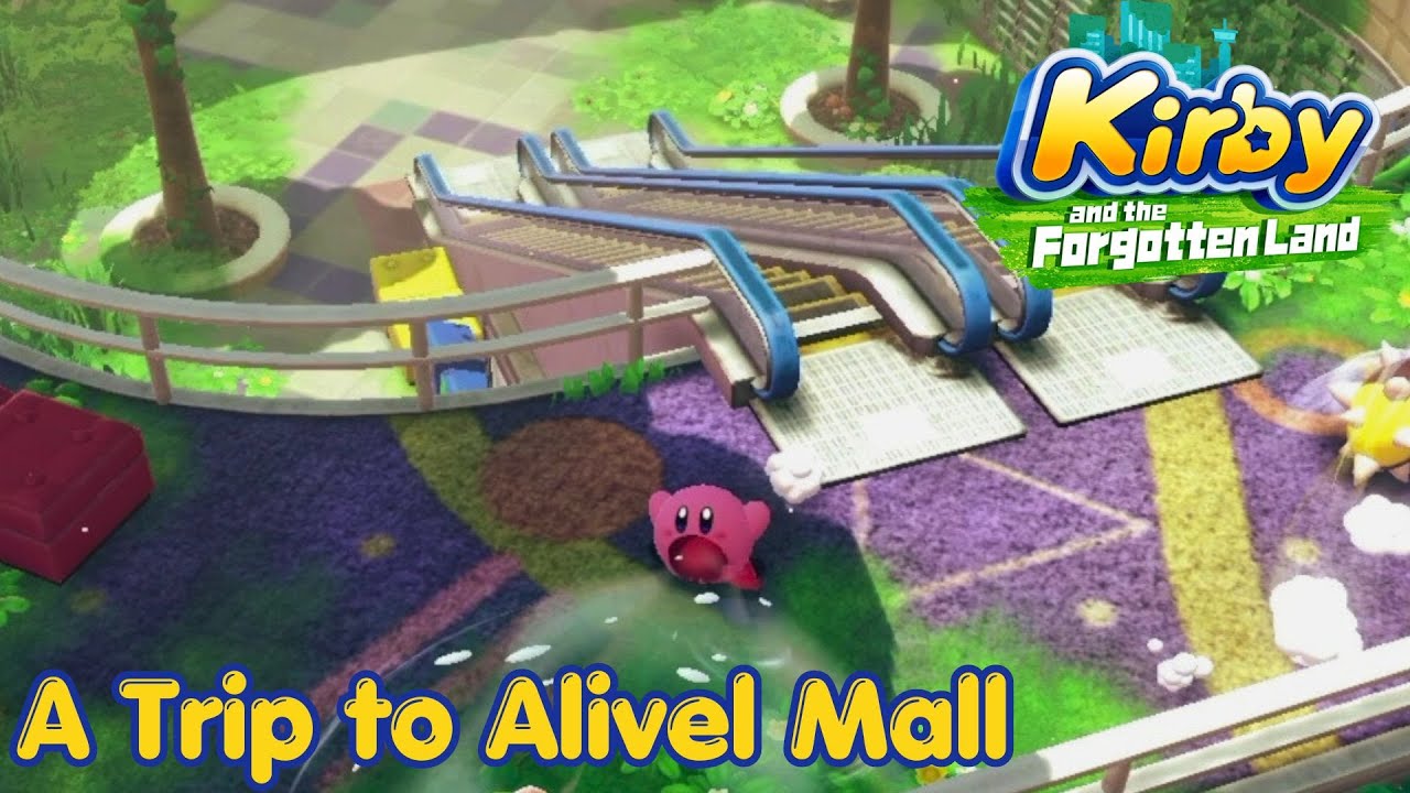 A Trip to Alivel Mall - Kirby and the Forgotten Land - Nintendo Switch ...