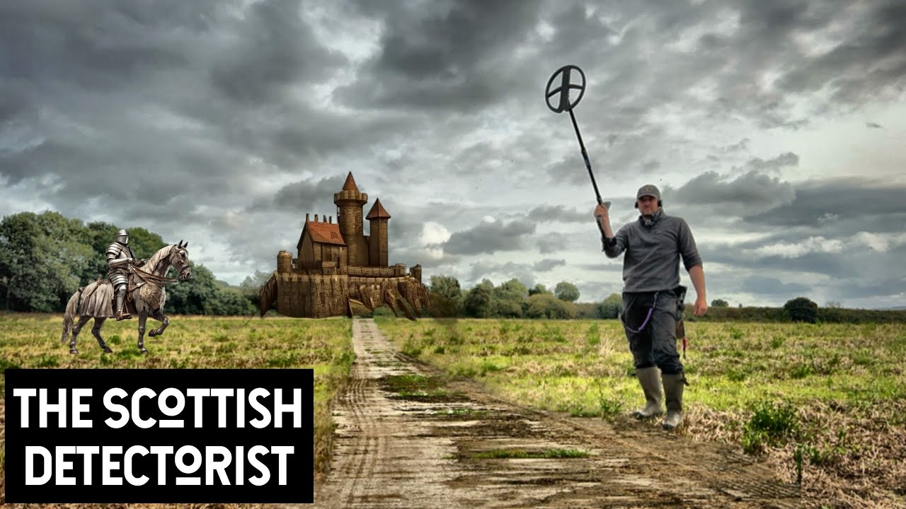 Metal detecting a medieval trackway in hunt of LOST TREASURE - YouTube