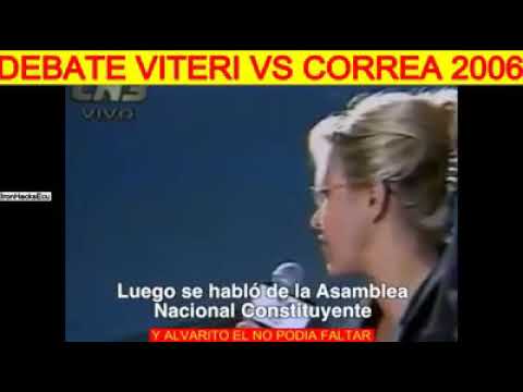 Rafael Correa vs Cynthia Viteri la partidocracia que tanto daño hoy ...