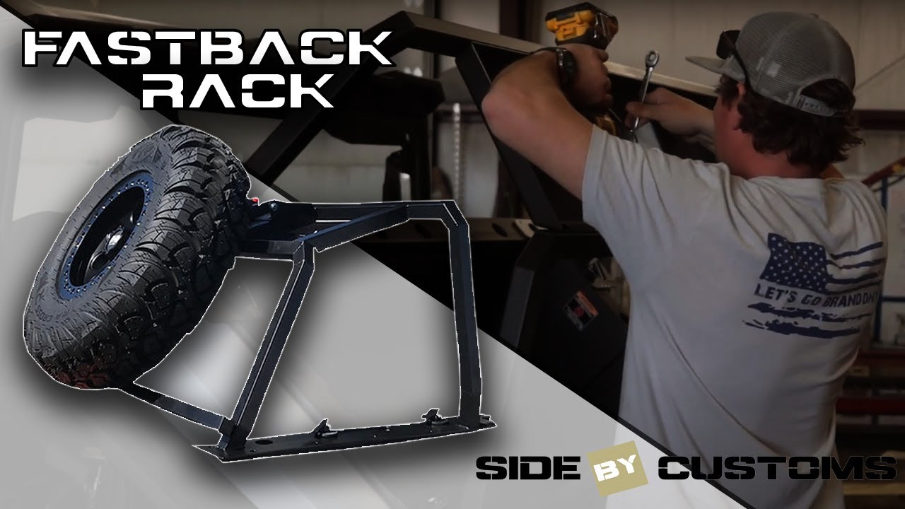 Polaris General Fast Back Rack Install Guide - SideByCustoms - YouTube