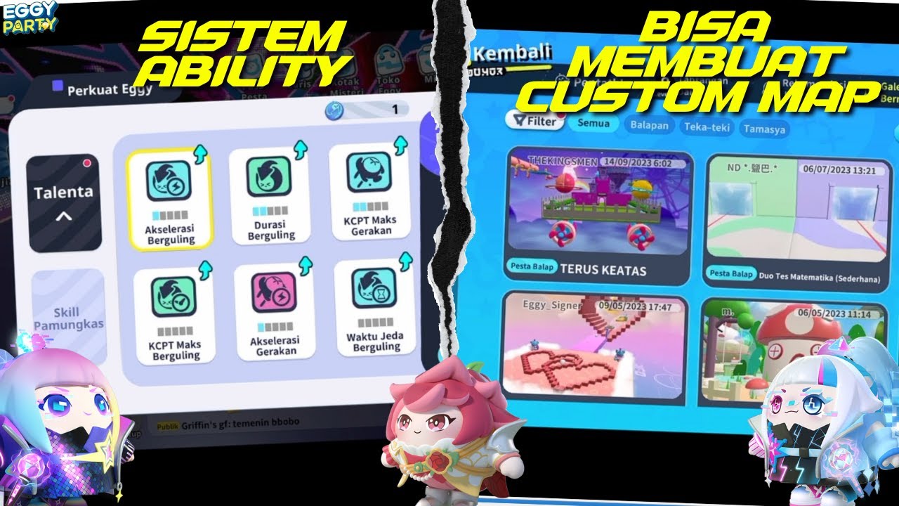 PENJELASAN SEMUA MODE BERMAIN DAN FITUR LENGKAP DI DALAM GAME EGGY ...