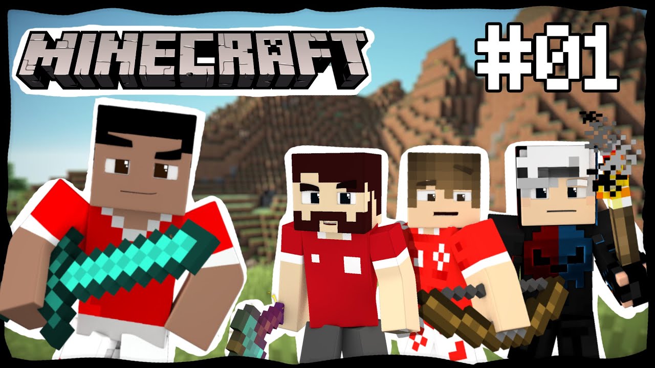 Minecraft #01 - Marcelo - YouTube