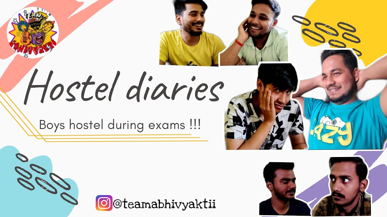 Hostel Diaries : Boys hostel during exams || Full episode || Short film ...