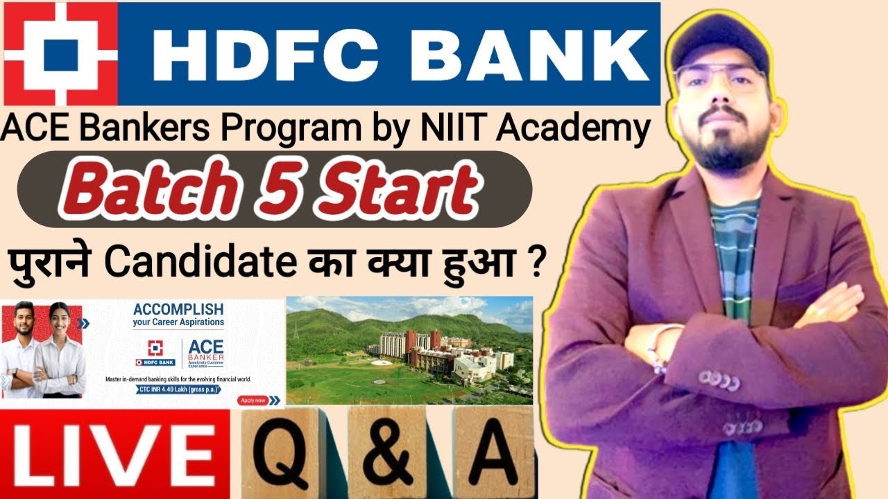 Career Advisor 24 is live - Hdfc ACE bankers program by NiiT academy ...