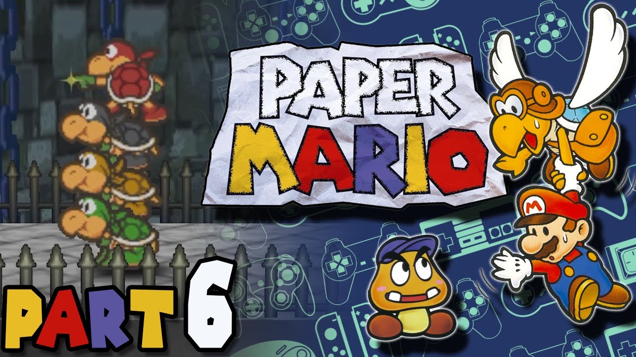 Paper Mario - 6 - Teenage Mutant Ninja Koopas - YouTube