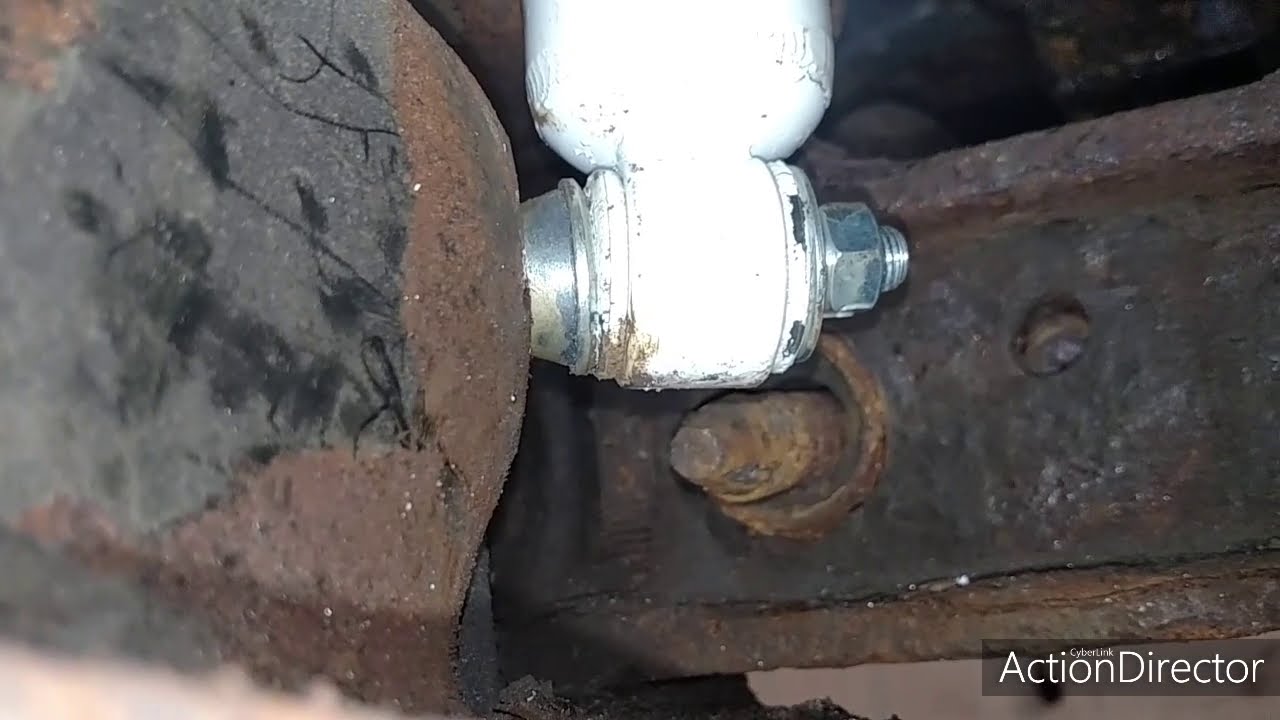 HOW TO FIX A BROKEN SHOCK STUD ON A FORD E -250 VAN - YouTube