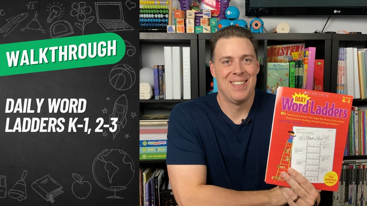 Daily Word Ladders K-1 and 2-3 Workbooks Review & Walkthrough | Secular ...